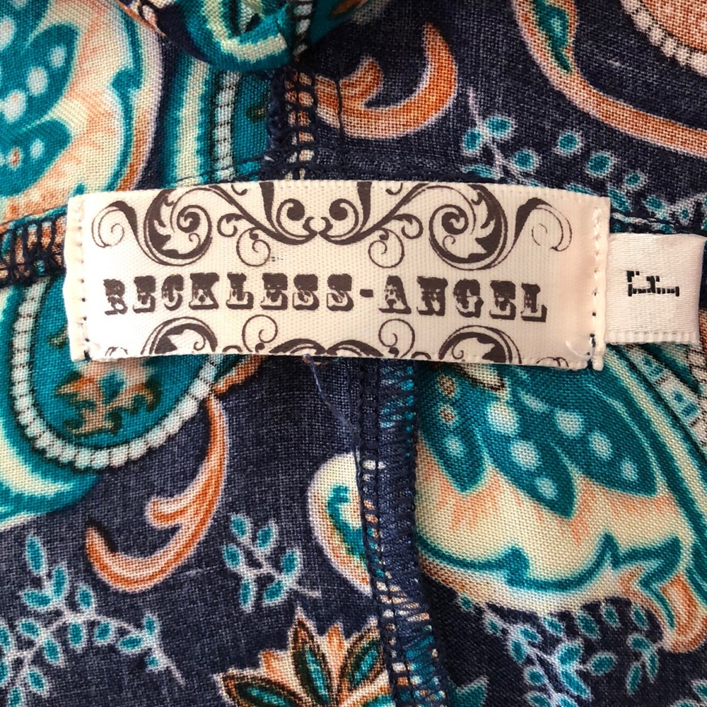 Reckless-Angel Western Style Kimono - Gem